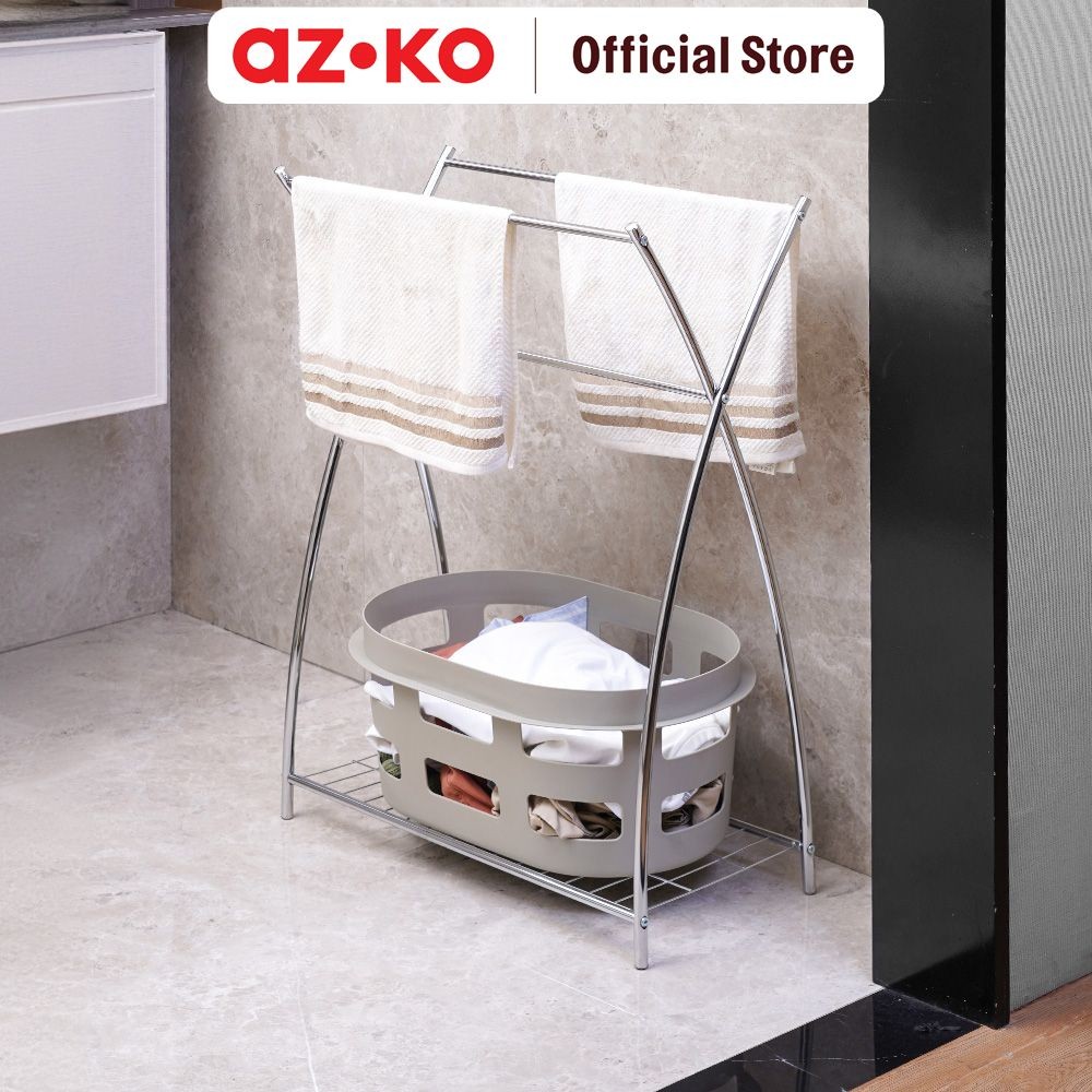 Jual AZKO Stora Gantungan Handuk Gc0126 Tempat Jemur Anduk Towel Drying ...