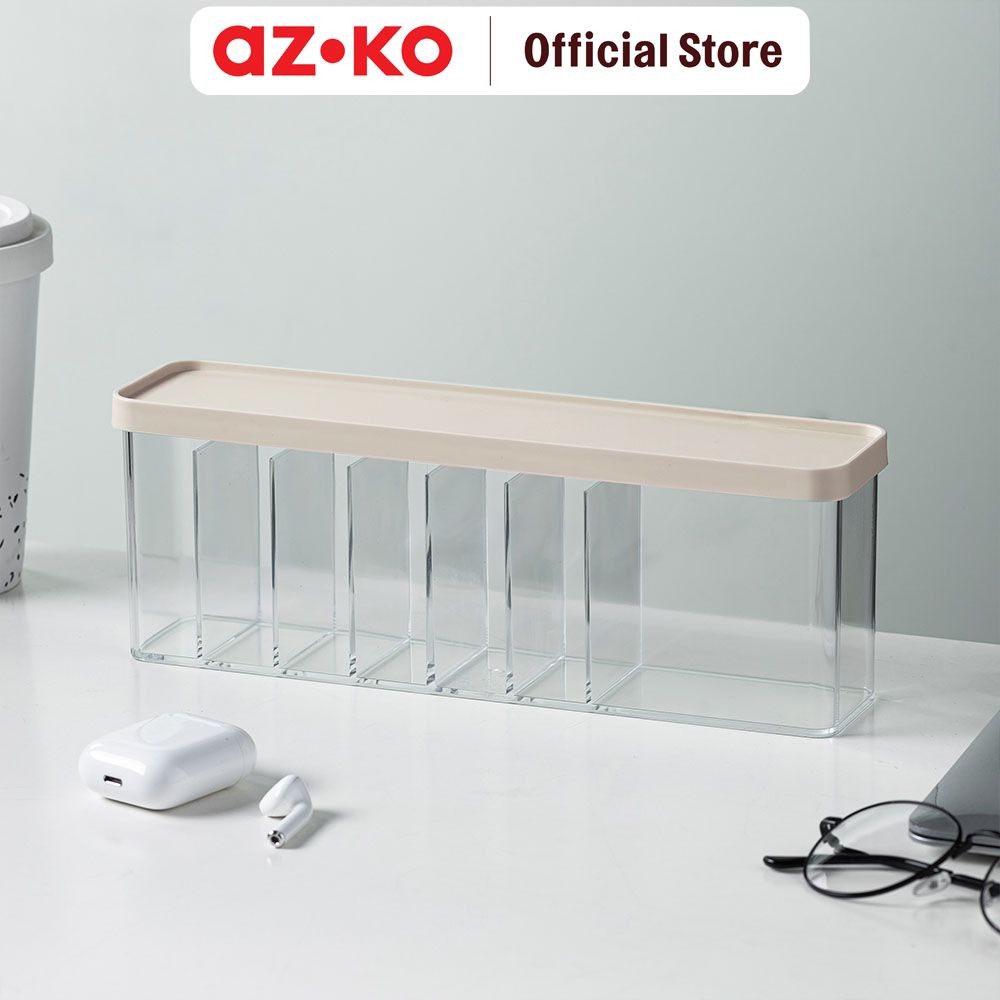 Jual AZKO Stora 28X6.5X10 cm Kotak Organizer Kabel Cable Storage Box ...