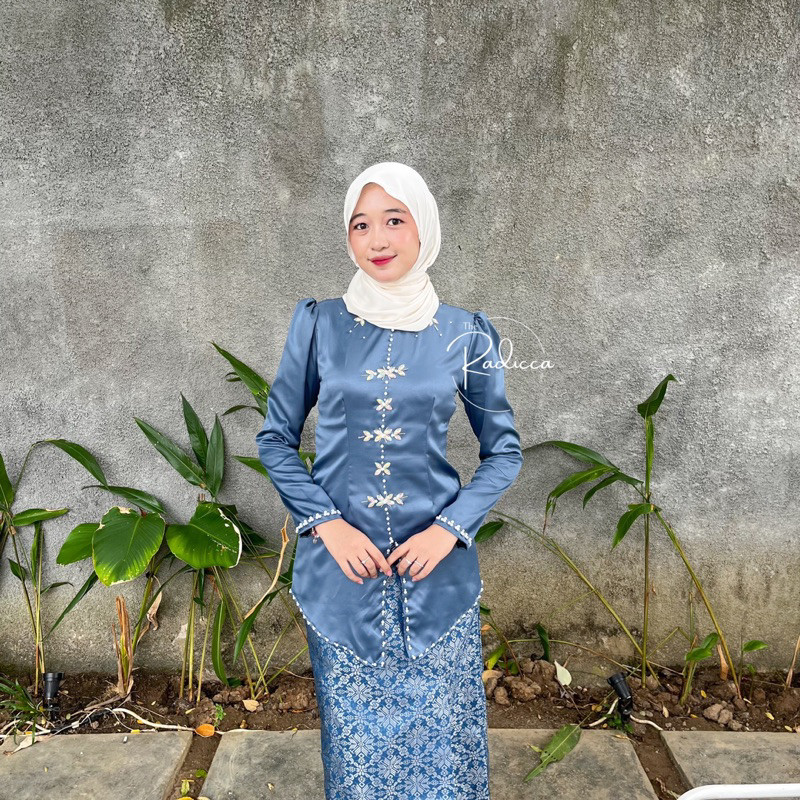 Jual Alana One Set Baju Kurung Melayu Rok Songket Dan Satin Ada Jumbo ...
