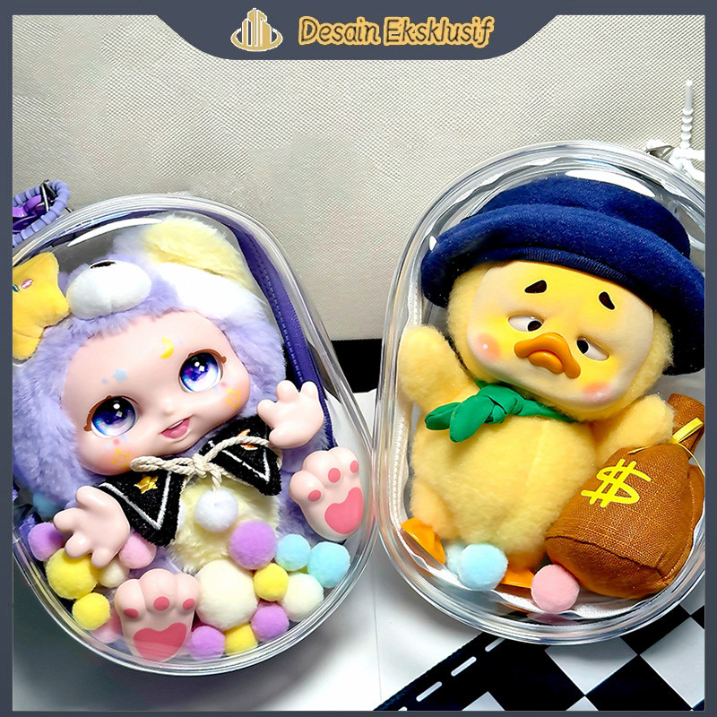 Jual [Ready Stock]Pouch PVC Upset Duck Pvc Tas Display Boneka Pouch ...
