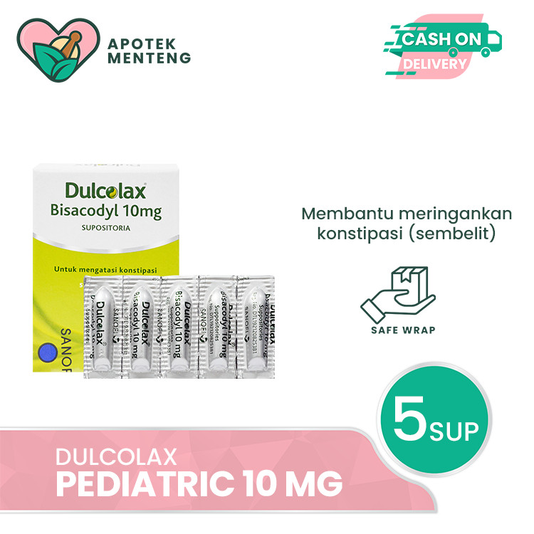 Jual Dulcolax Adult 10 Mg 5 Supositoria - Obat Pencahar Supositoria ...