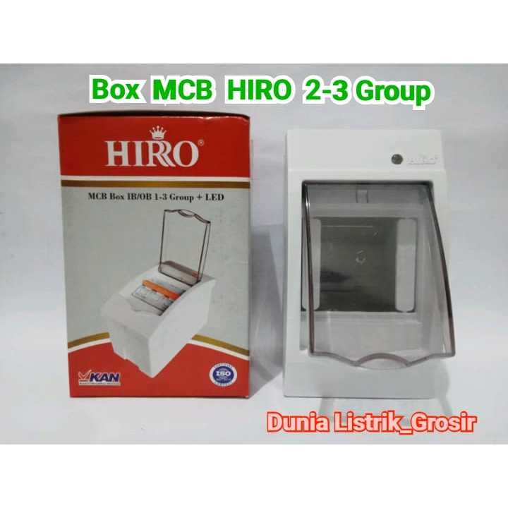 Jual Box MCB IB/OB 1-3 Grup + Lampu Indikator HIRO Type ART-238 Kotak ...