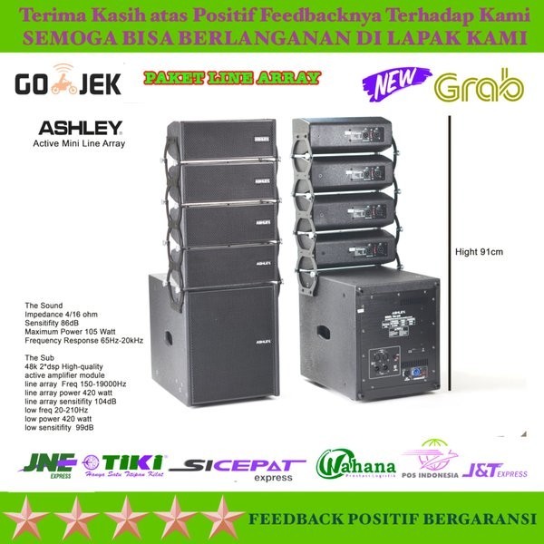 Jual PAKET ACTIVE MINI LINE ARRAY ASHLEY ORIGINAL - PANGGUNG SOUNDS ...