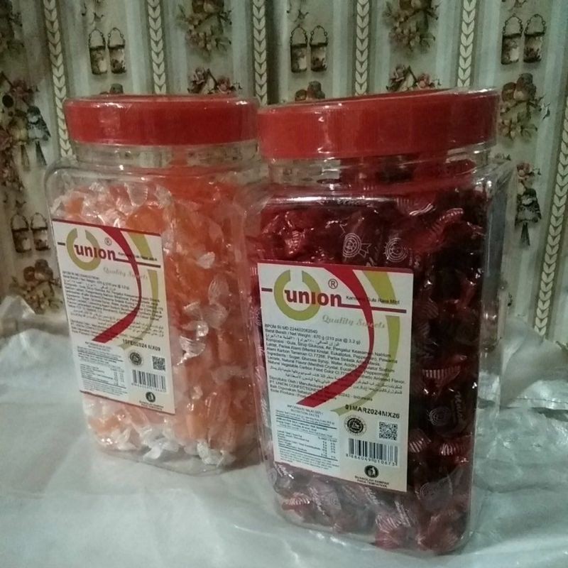 Jual PERMEN UNION/ PERMEN JADUL 2 VARIAN 1 TOPLES | Shopee Indonesia