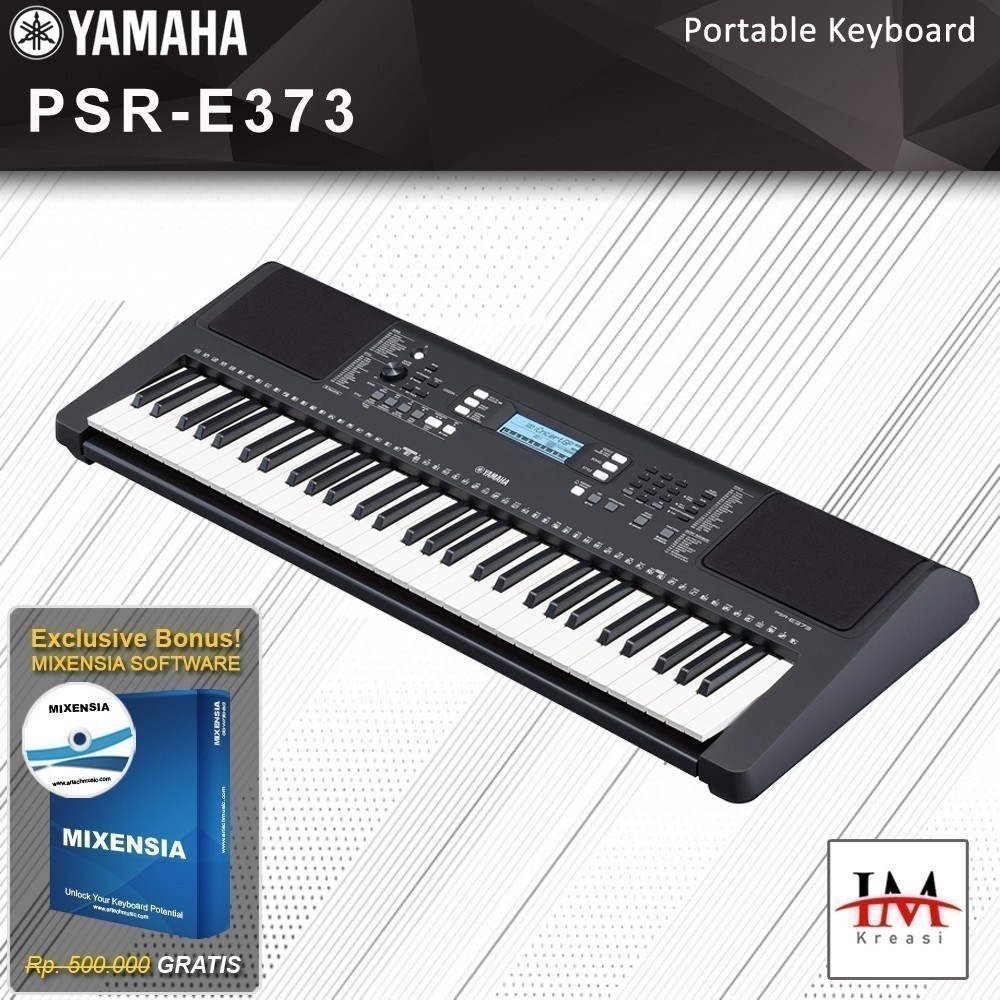 Jual Keyboard Yamaha PSR E373 / PSRE373 / E 373 Garansi Resmi | Shopee ...