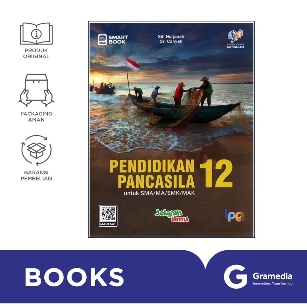 Jual Smart Book : Pendidikan Pancasila 12 untuk SMA/MA/SMK/MAK ( Siti ...