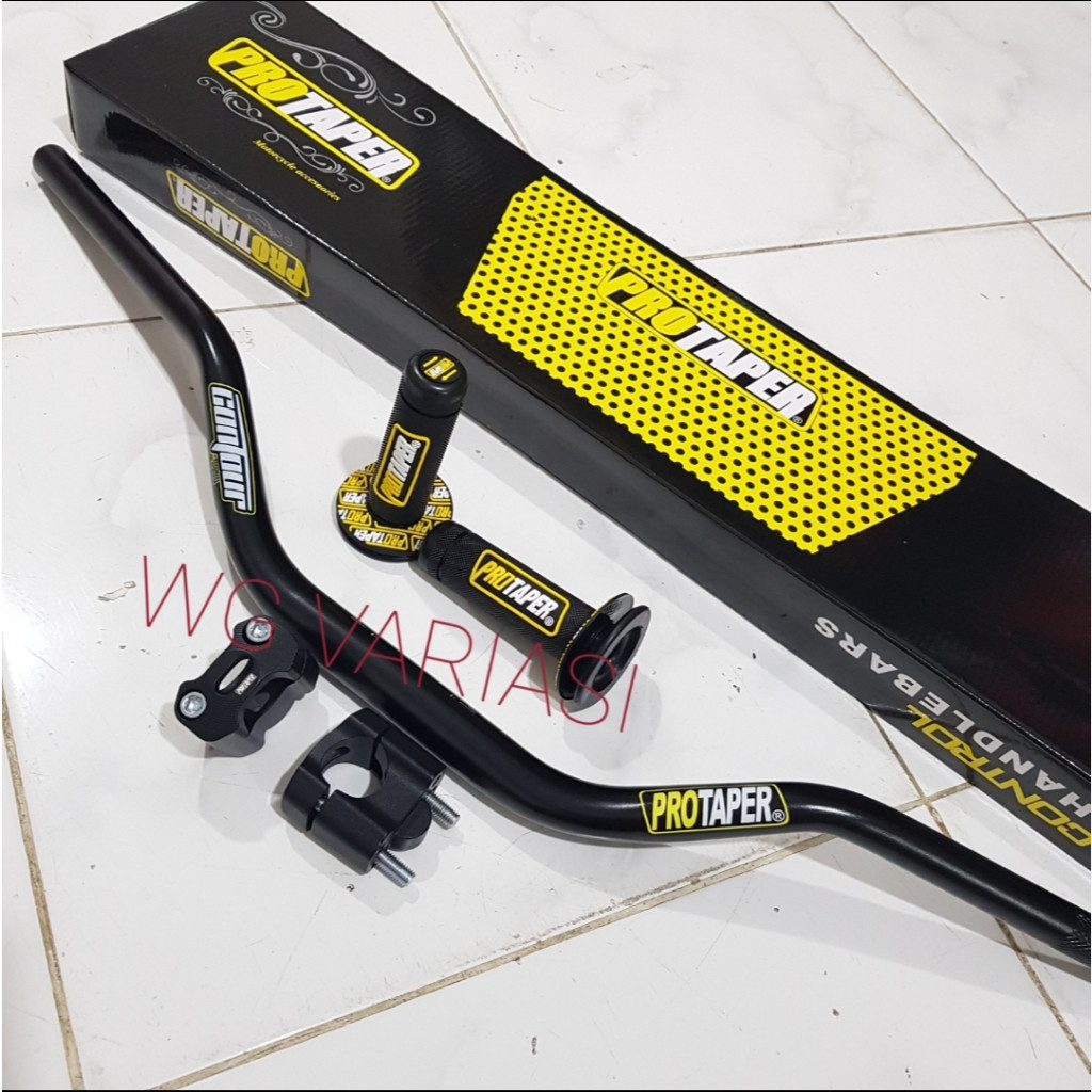 Jual Stang Fatbar ProTaper High Satu Set Handgrip Dan Busa Palang Stang ...