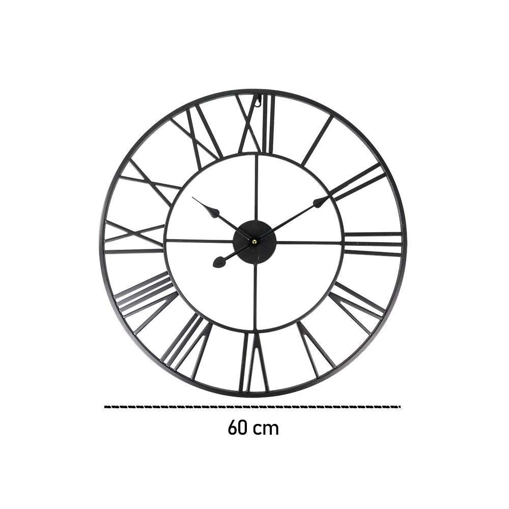 Jual Jam Dinding Bulat Angka Romawi Quartz Creative Model Vintage 60 cm ...