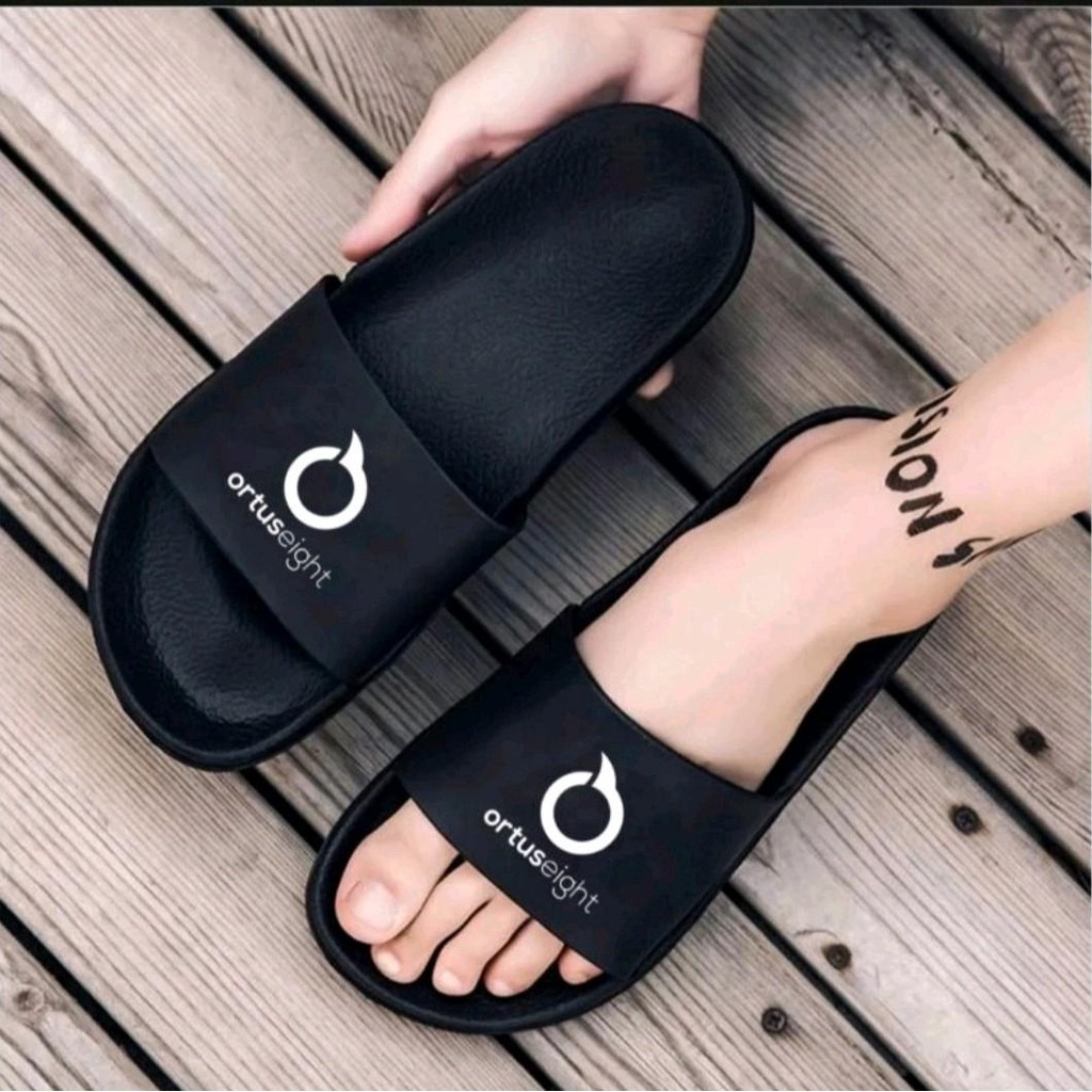 Jual Sandal selop pria ortuseight slip on lentur karet eva super ...