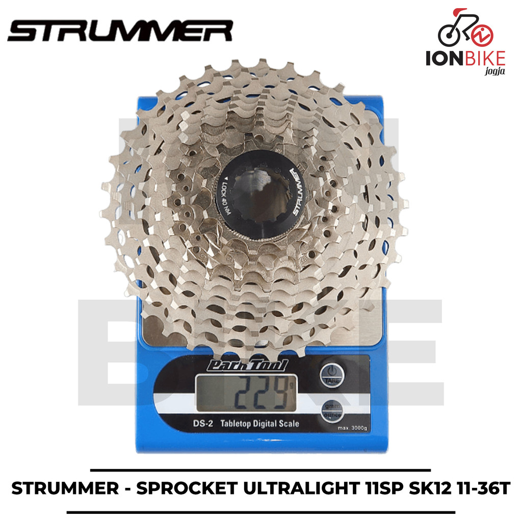Jual Cassette Sprocket Strummer 11 Speed SK11 11-36T Ultra Light Weight Sproket SK-11 11 - 36T ...
