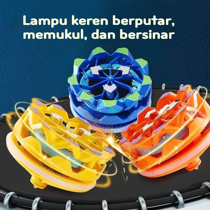 Jual Gyro Mainan Kembang Api Pegangan Tangan Atasan Putar/Mainan ...