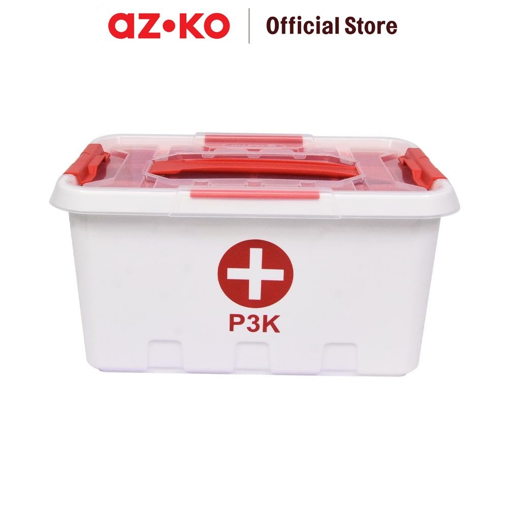 Jual AZKO Tactix 6 ltr Kotak Obat P3K Wadah Obat Medicine Storage Box ...