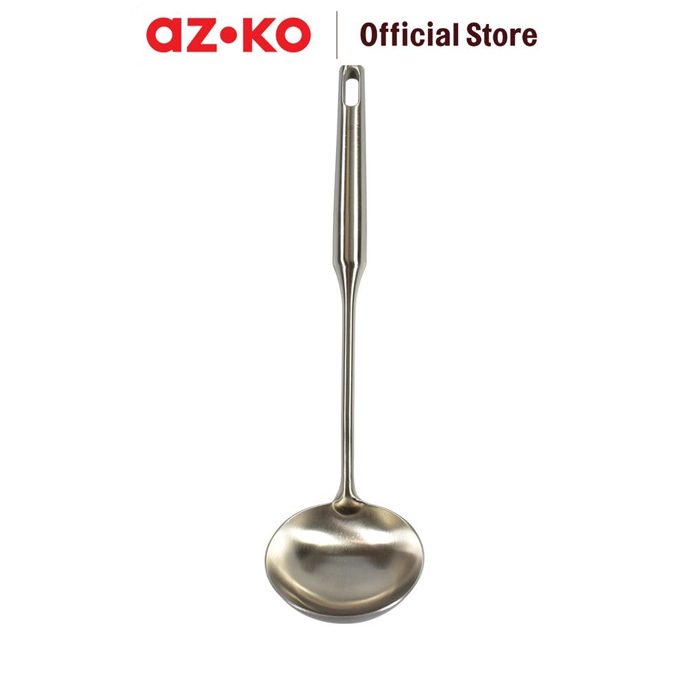 Jual AZKO Culinart Sendok Sup Stainless Steel Soup Ladle Spatula Sop ...