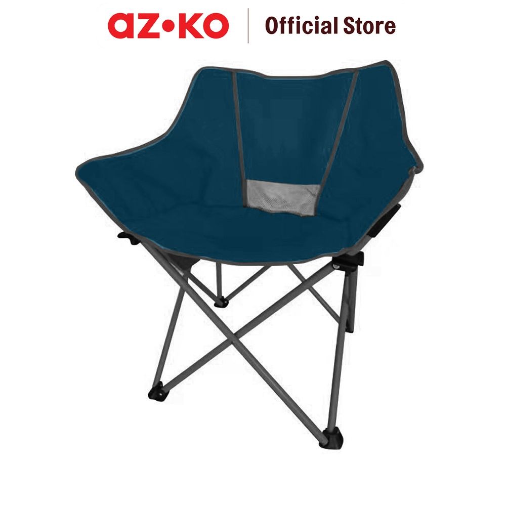 Jual AZKO Soleil Kursi Lipat - Biru Tua Folding Chair Portable Kursi ...
