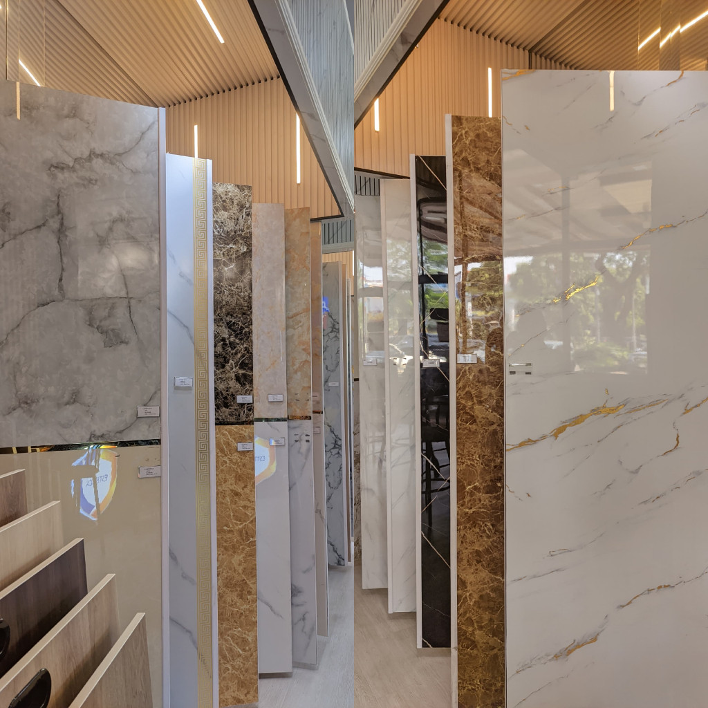 Jual Marmer Panel PVC Dekorasi Dinding Motif Corak Marmer UV Marble ...