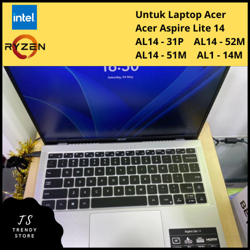 Jual Keyboard Protector Cover Acer Aspire Lite 14, Mate AM1 AL14 51M ...