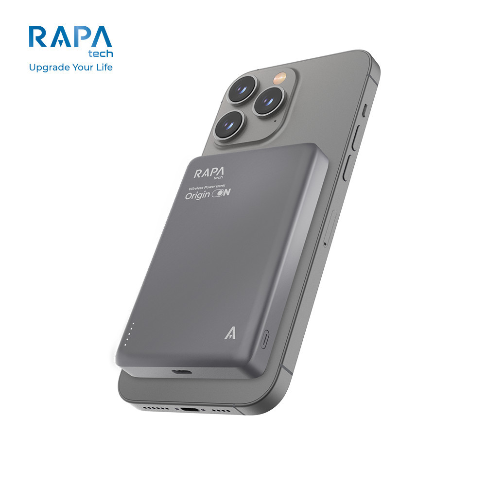 Jual RAPA ORIGIN ON Powerbank ULTRA SLIM Wireless 15W + PD20W – PB3031 ...