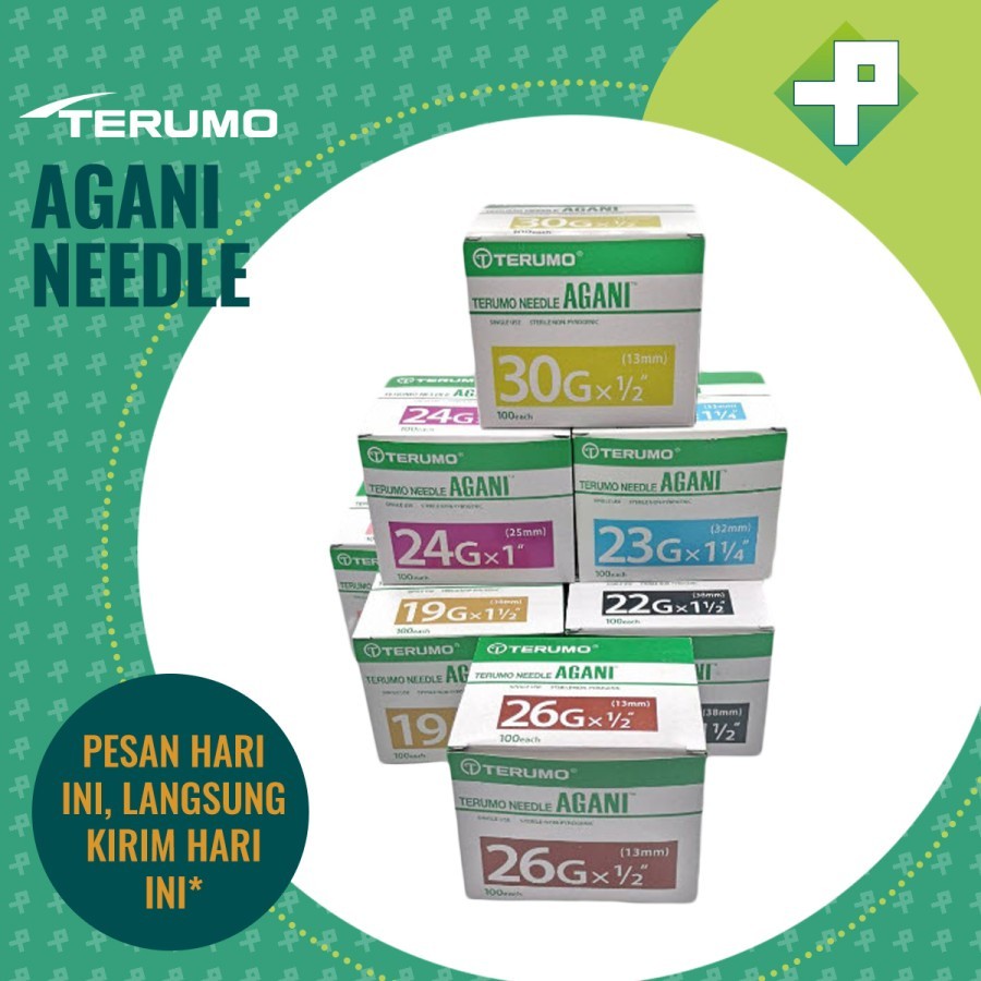 Jual Terumo Needle Agani / Jarum Suntik Agani BOX | Shopee Indonesia