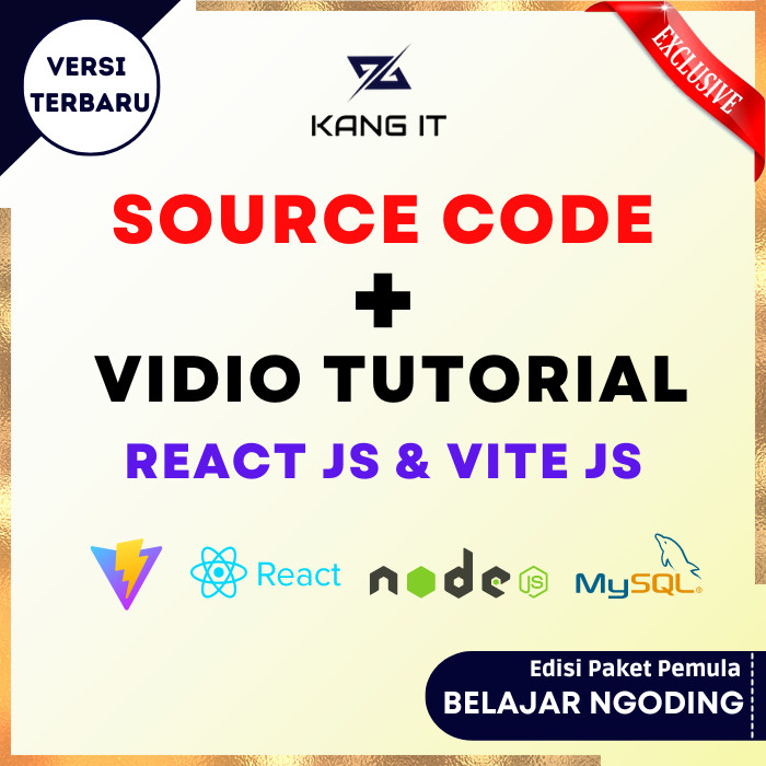 Jual Source Code Sistem Informasi React JS Vite JS Dan Node Express + Vidio Tutorial Berbasis ...