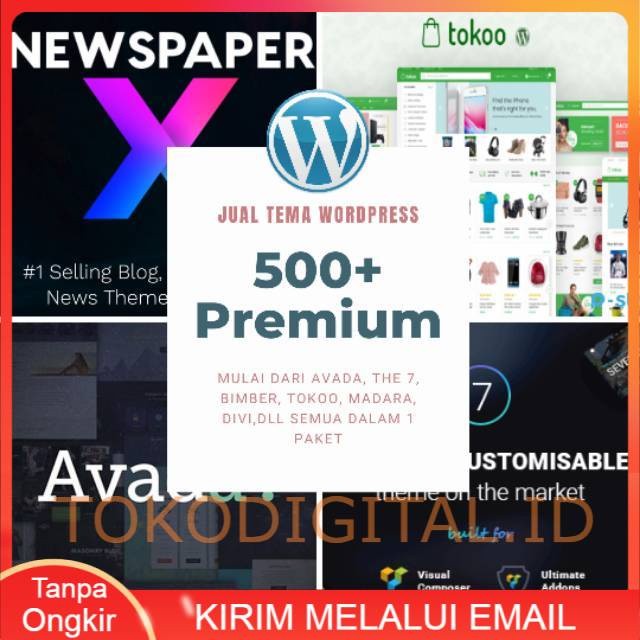 Jual Jual 500 Tema Wordpress Template Premium Terbaik Harga Murah ...