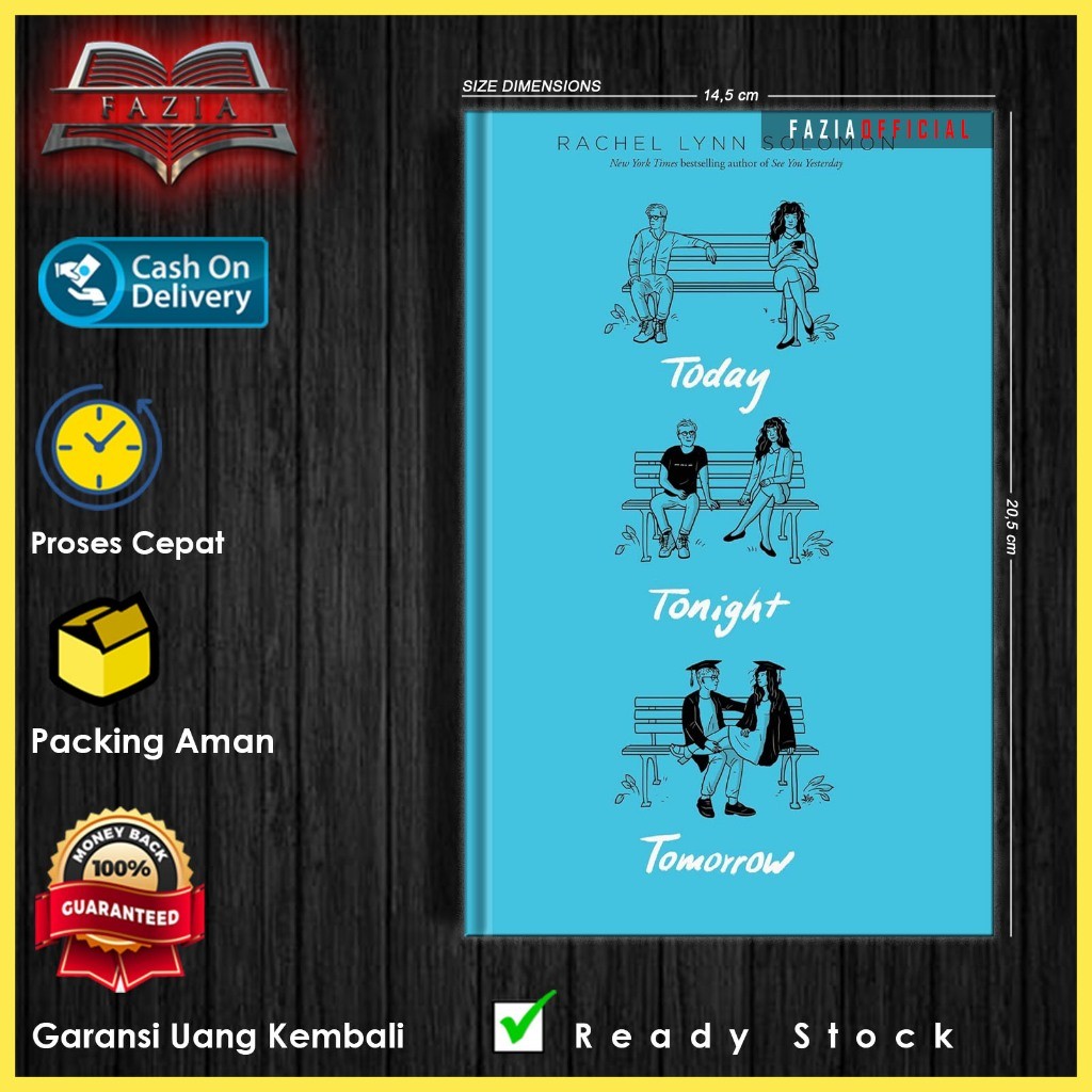 Jual Today Tonight Tomorrow by Rachel Lynn Solomon (English/Indonesia ...