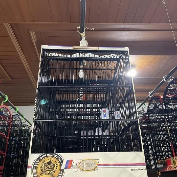 Jual Sangkar Kandang Burung Kotak No 2 BNR B&R Decal Terbaru Asli ...