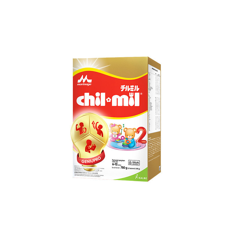 Jual Morinaga Chil Mil Gold Geniupro Formula Bayi Usia 6-12 Bulan 780g ...