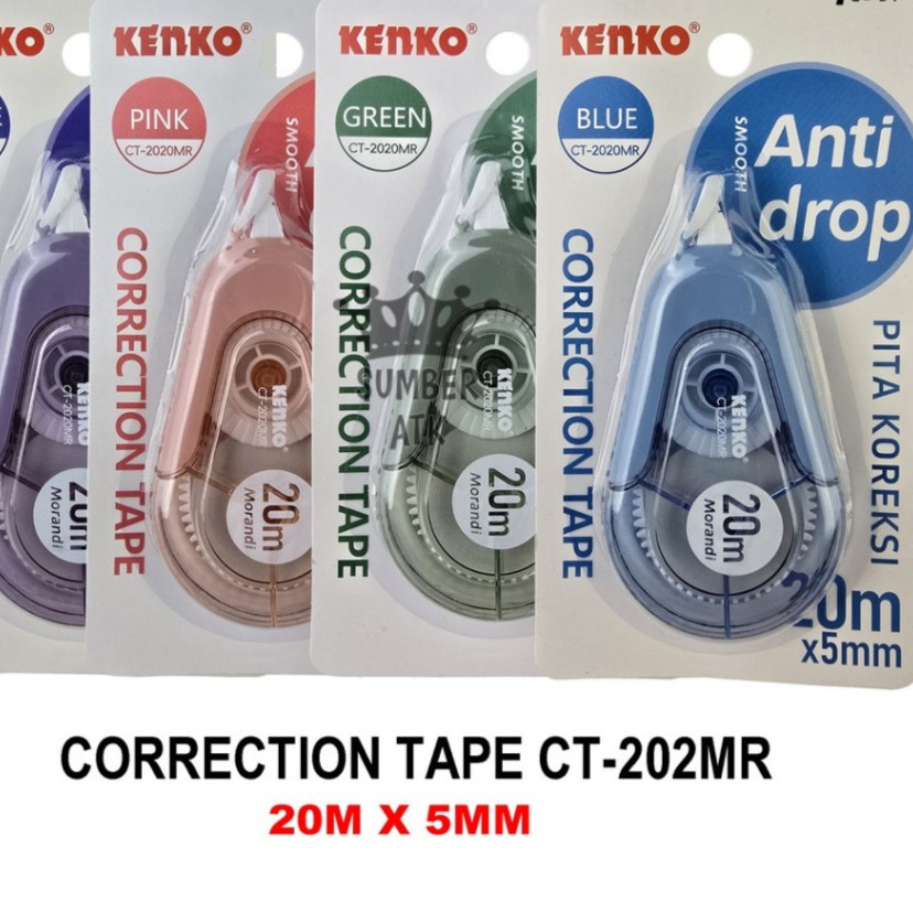 Jual Correction Tape / Pita Koreksi / Stipo Kertas Merk Kenko CT-2020MR ...