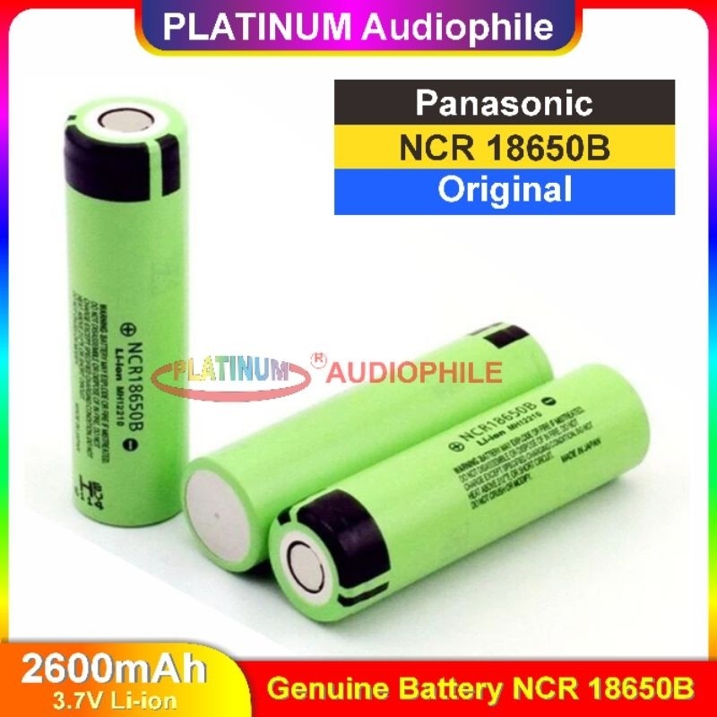 Jual Baterai 18650 Panasonic NCR18650B Original Battery Lithium Li-ion NCR 18650 2600MAH ...