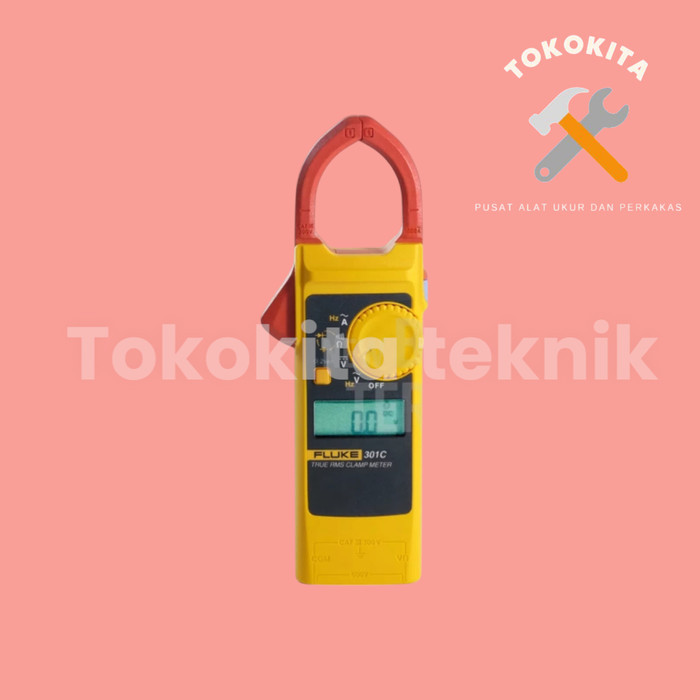 Jual Fluke 301C Digital Clamp Meter Slim AC 1000A Fluke asli termurah | Shopee Indonesia