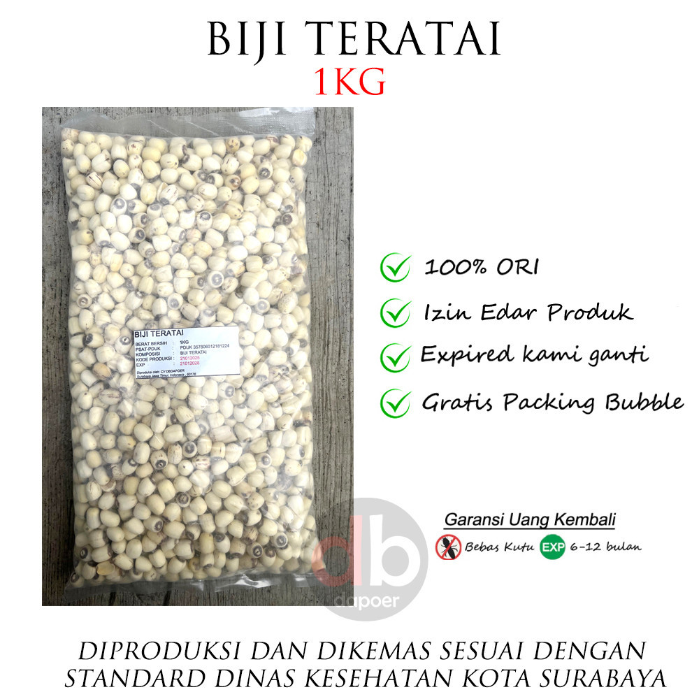 Jual Biji Teratai 1Kg | LOTUS SEED | Shopee Indonesia