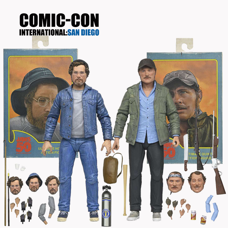Jual NECA Jaws 50th Anniversary Ultimate Matt Hooper and Sam Quint 7 ...