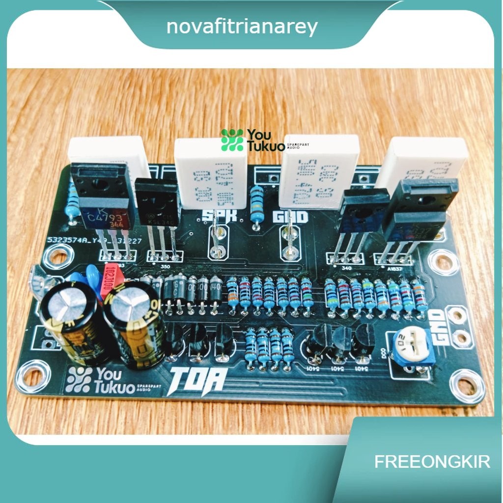 Jual kit driver power khusus horn/toa masjid double layer | Shopee ...