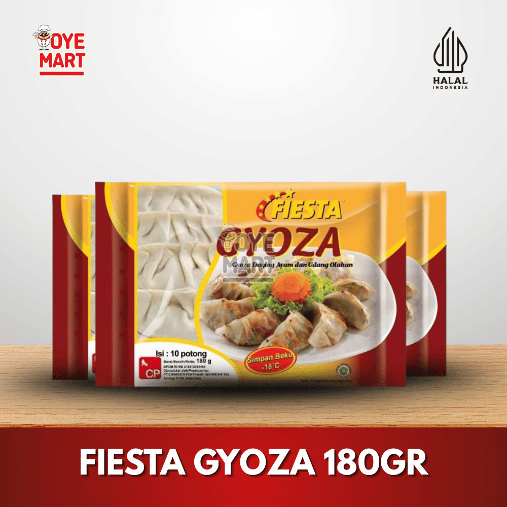 Jual FIESTA GYOZA 180GR /PANGSIT UDANG DAN AYAM | Shopee Indonesia