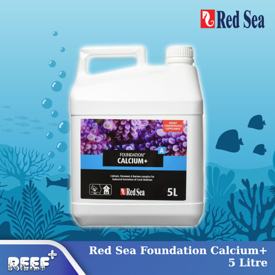 Jual Red Sea Foundation A Calcium+ 5L | Shopee Indonesia