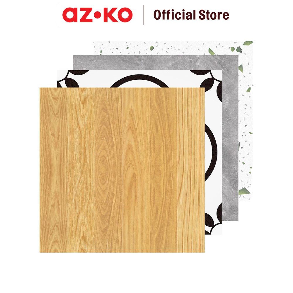 Jual AZKO Forhom 30x30 Cm Stiker Lantai Pp Cypress Wood | Shopee Indonesia