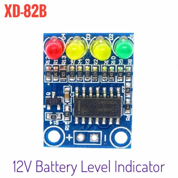 Jual 12V Battery Aki Accu Voltage Level Indikator Tegangan Baterai XD ...