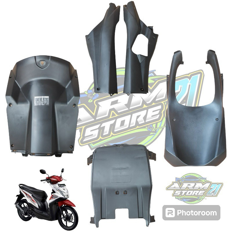 Jual PAKET BODY KASAR BEAT FI 2012-2013-2014-2015 / PAKETAN COVER BODY ...