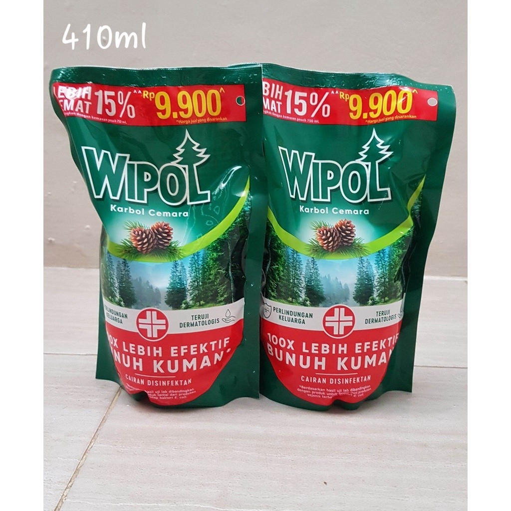 Jual WIPOL PEMBERSIH LANTAI 4 POUCH UKURAN 410ML LEBIH HEMAT 15% - [NEW] - BOPISHOP88 | Shopee ...