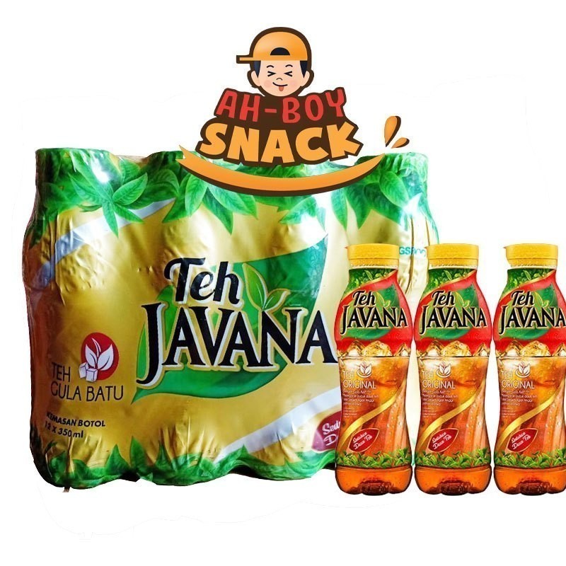 Jual 1 PAK TEH JAVANA PER PAX ISI 12 BTL X 350ML ) - TEH JAVANA GULA ...