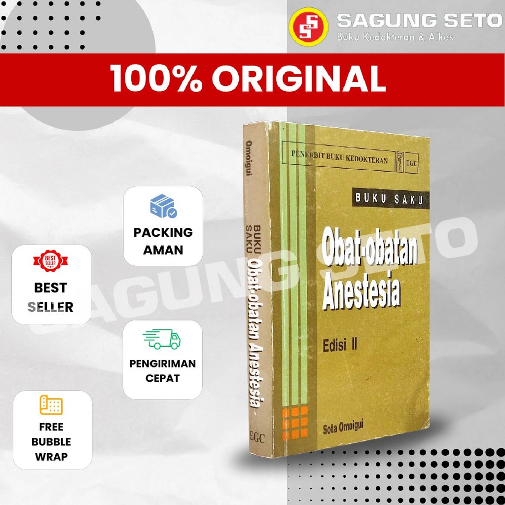 Jual BUKU SAKU OBAT-OBATAN ANESTESIA E-2 - SOTA OMOIGUI | Shopee Indonesia