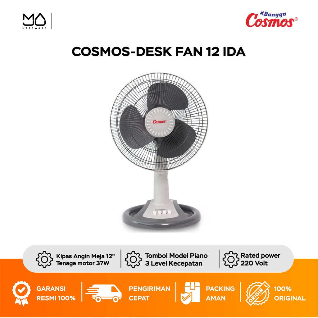 Jual Cosmos Kipas Angin Desk & Wall Fan 12-DSE TWINO - Garansi Resmi ...