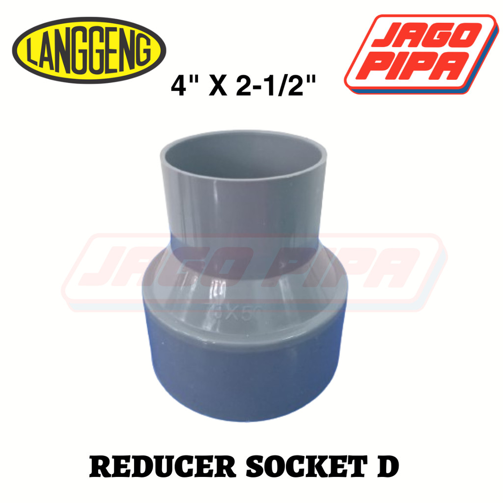 Jual Langgeng Reducer Socket D 4 x 2-1/2 Inch Verloop Verlop Sok ...