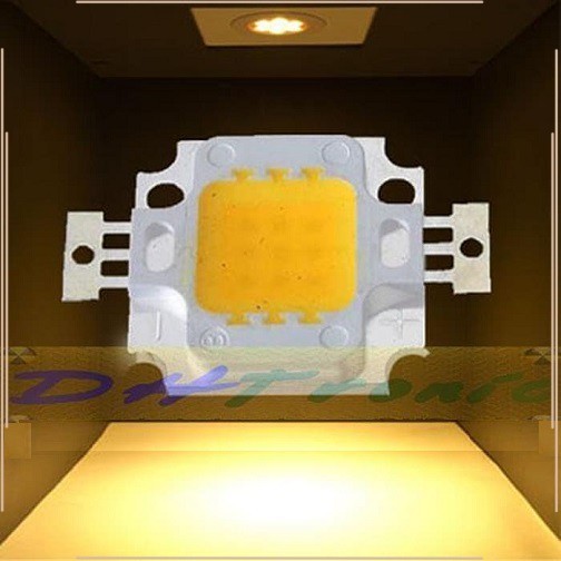 Jual Power LED 10W 9.5-10.5V Warm White/ Kuning Pijar LED 10 Watt Ultra ...