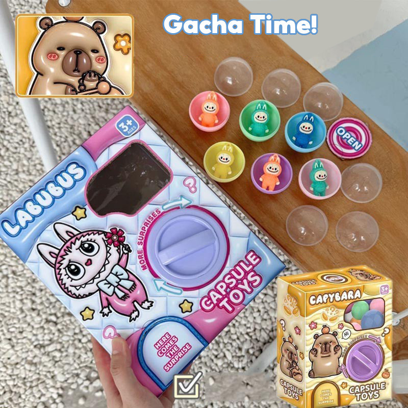 Jual Mainan Gacha Box Karakter Labubu Bola Gift Karakter Labubu Capsule ...
