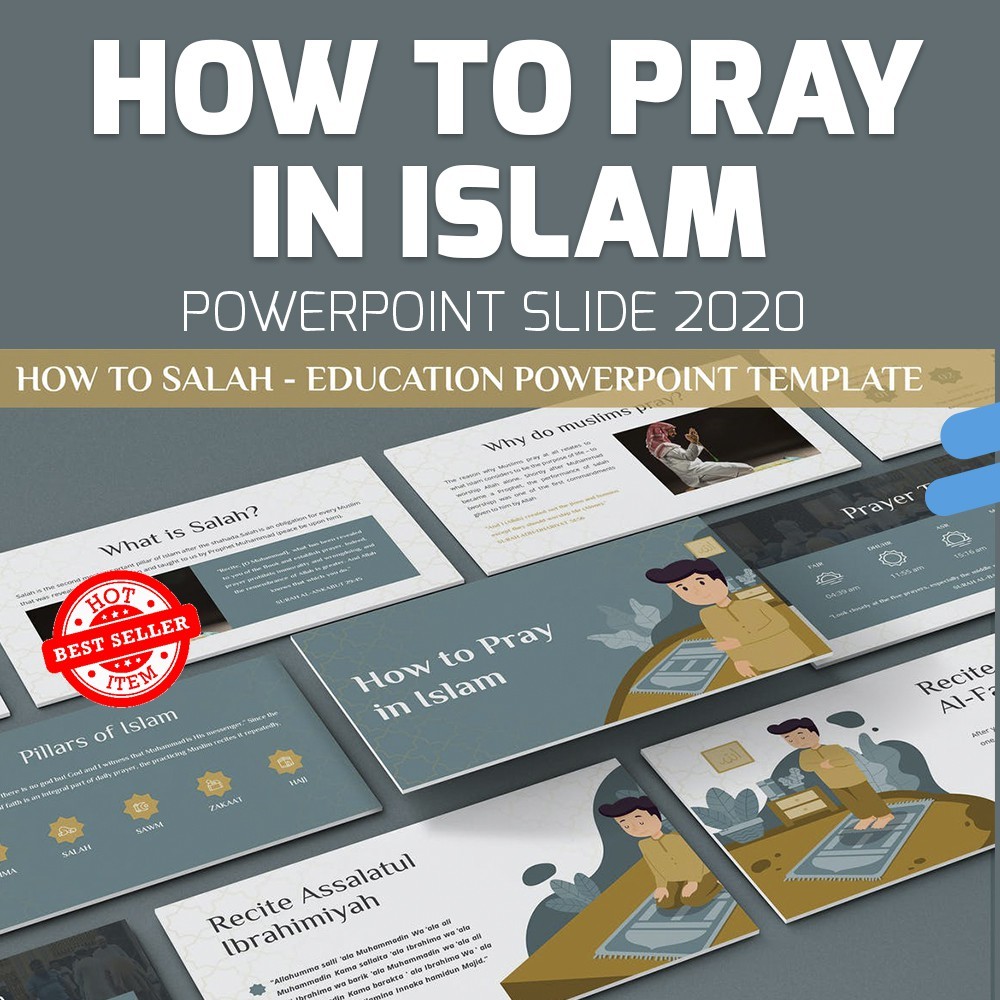 Jual How to Pray in Islam Education PowerPoint Slide | Shopee Indonesia