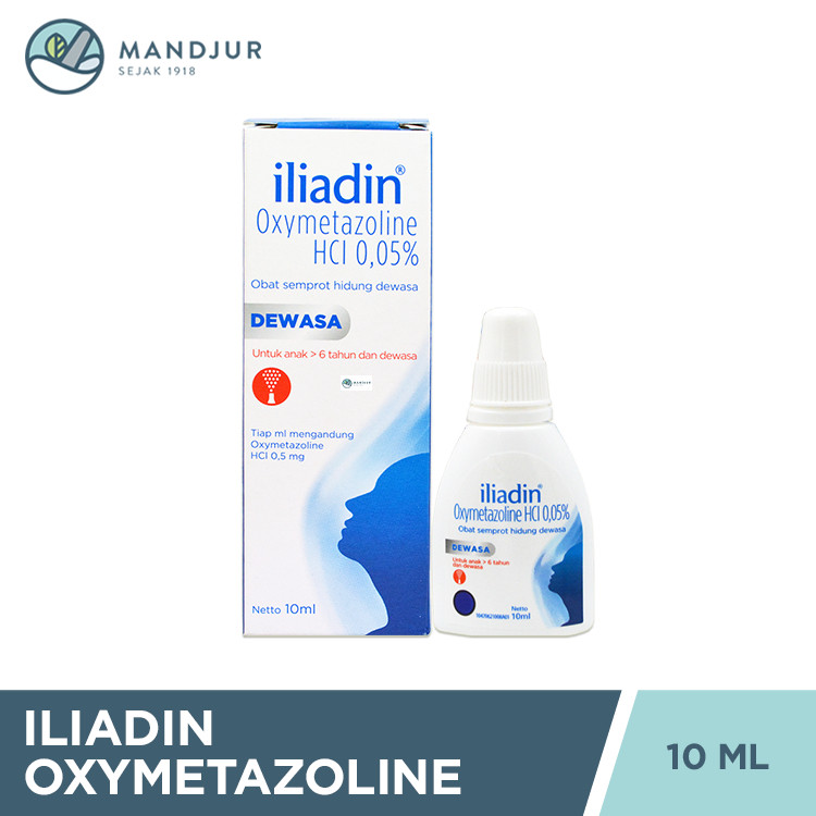 Jual Iliadin Nasal Spray 10 mL - Obat Semprot Hidung Tersumbat | Shopee ...