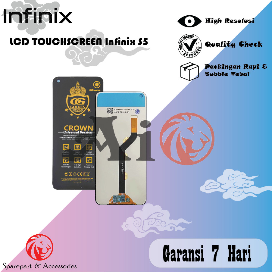 Jual LCD TOUCHSCREEN INFINIX S5 / X652 / X652B / X652C / S5 LITE ...