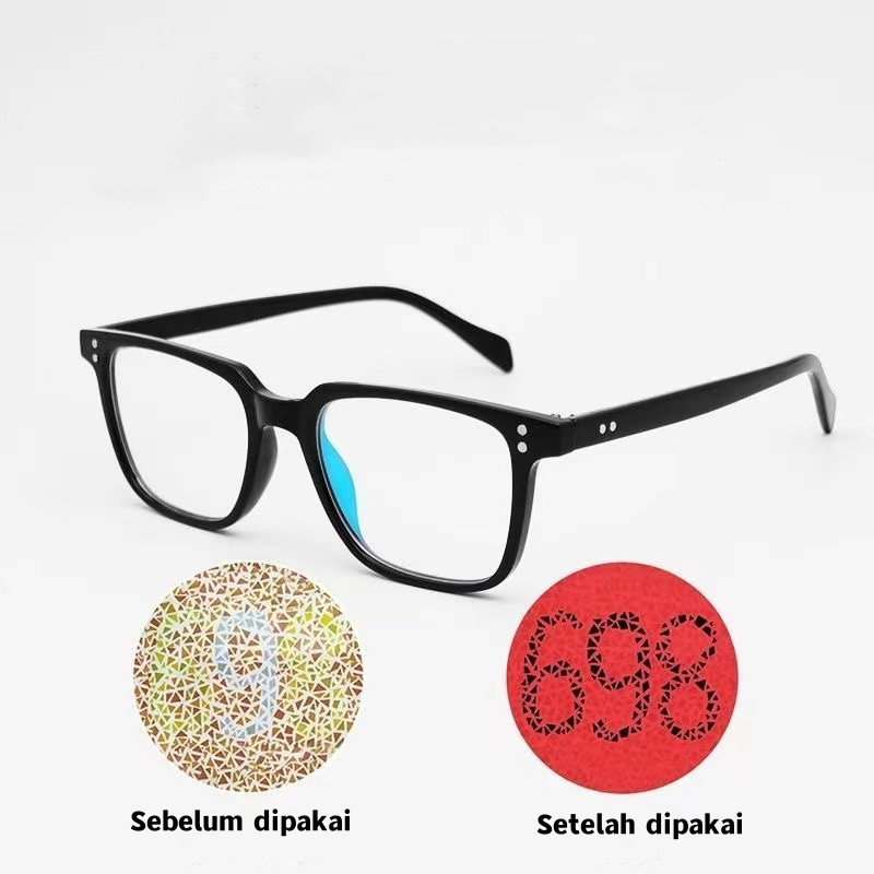 Jual Kacamata Buta Warna Parsial Merah Hijau Atau Kelemahan Penglihatan ...