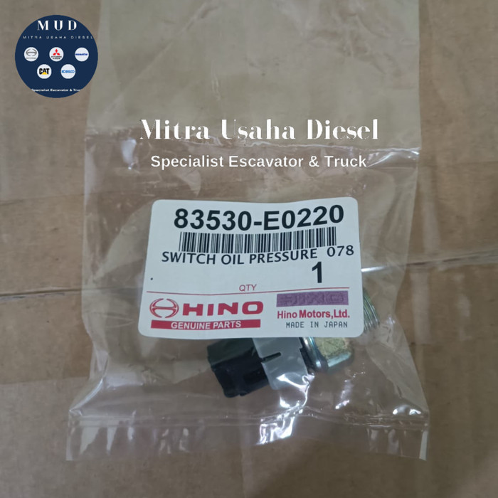 Jual 83530-E0220 Sensor Pressure SK200-8 SK200 Kobelco J05E Switch Oil ...